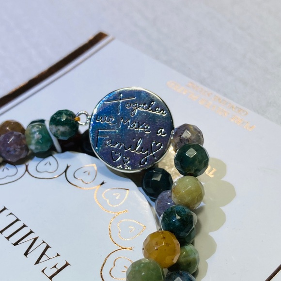 Footnotes | Jewelry | Footnotes Family Bracelet Pure Silver Plated ...